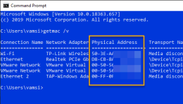 Command To Find Mac Address Command Prompt Shoppinglasopa