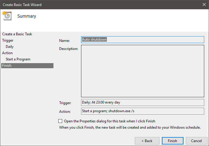 How to Schedule Shutdown on Windows 10