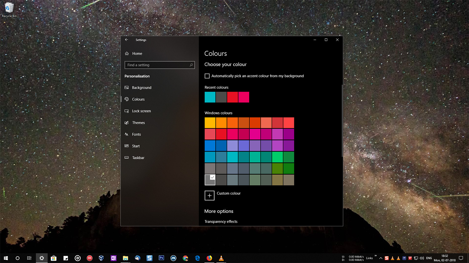 How to Clear Recent Colors History in Windows 10 | WindowsLoop
