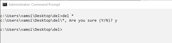  How To Simple Commands To Delete Files In Windows