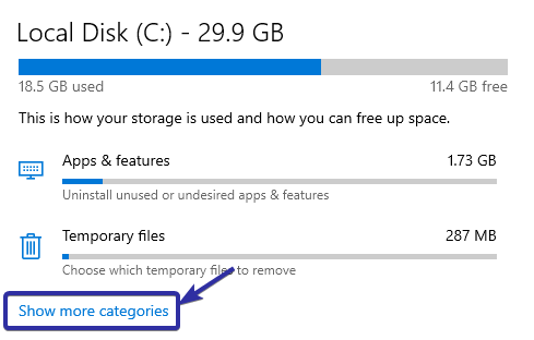 How to Enable or Disable Reserved Storage in Windows 10