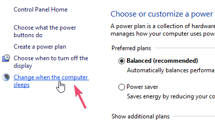 How to Disable or Turn Off Automatic Sleep on Windows 10