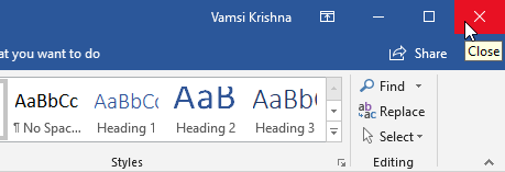 How to Skip the Start Screen in Microsoft Word 2016, 2019, 365