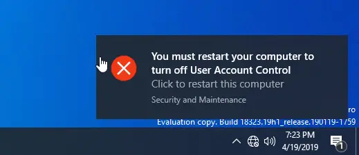 How to Fully Disable User Access Control in Windows 10