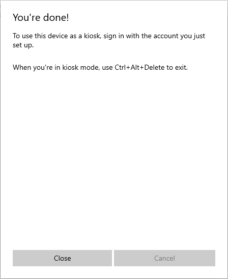 How to Enable Kiosk Mode in Windows 10 (Assigned Access)