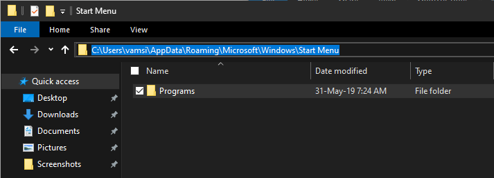 how-to-add-application-shortcut-to-start-menu-windows-10