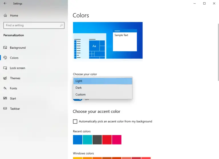 How to Enable the New Light Theme on Windows 10