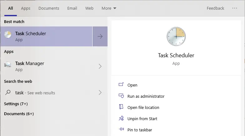 How to Display Popup Message with Task Scheduler in Windows 10