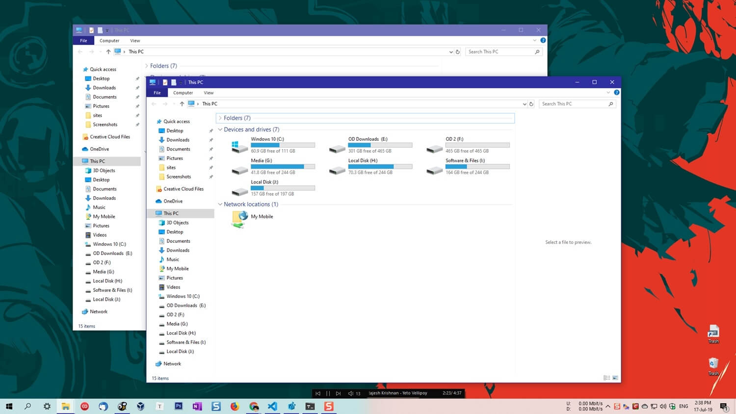 Windows 10 inactive title bar color - equipmentBeautiful