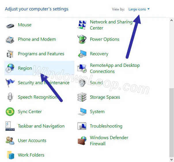 How to Change First Day of Week in Windows 10 Calendar