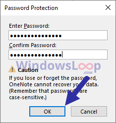How to Password Protect OneNote - Lock OneNote Section