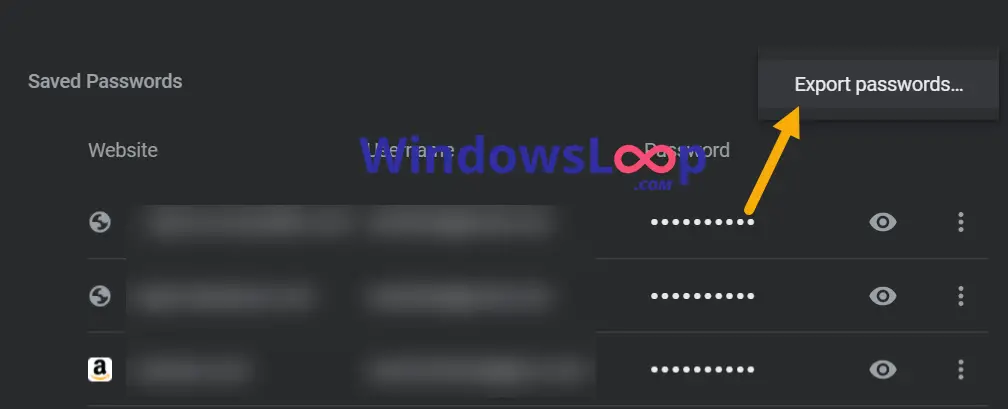 How to Export Chrome Passwords in Windows 10